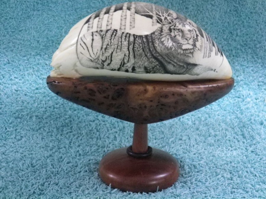 Scrimshaw Artist Rod Lacey - Australian Scrimshander - scrimshaw.com